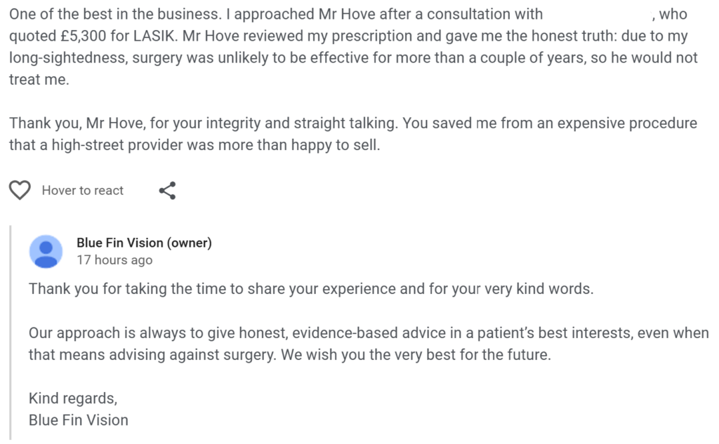 When Laser Eye Surgery Isn't Right for You